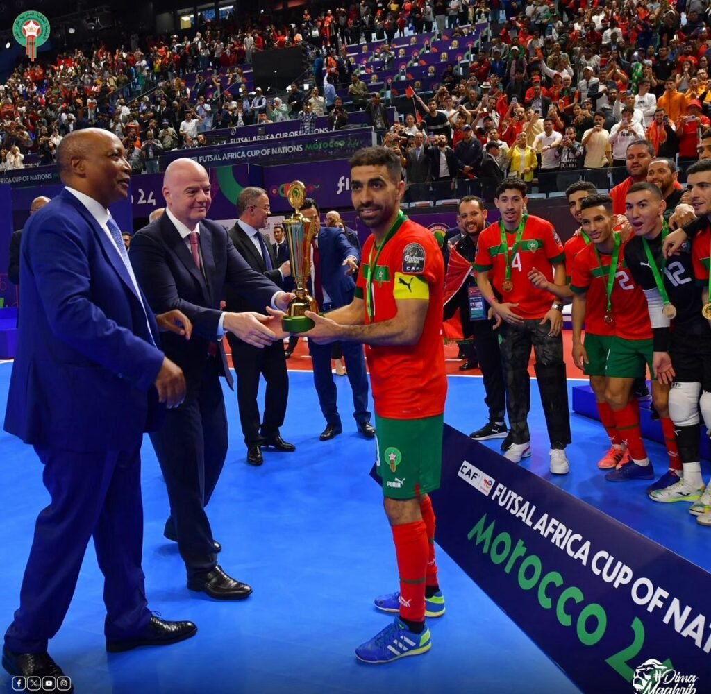Futsal CAN: National Team of Morocco Crowned African Champion - Morocco ...